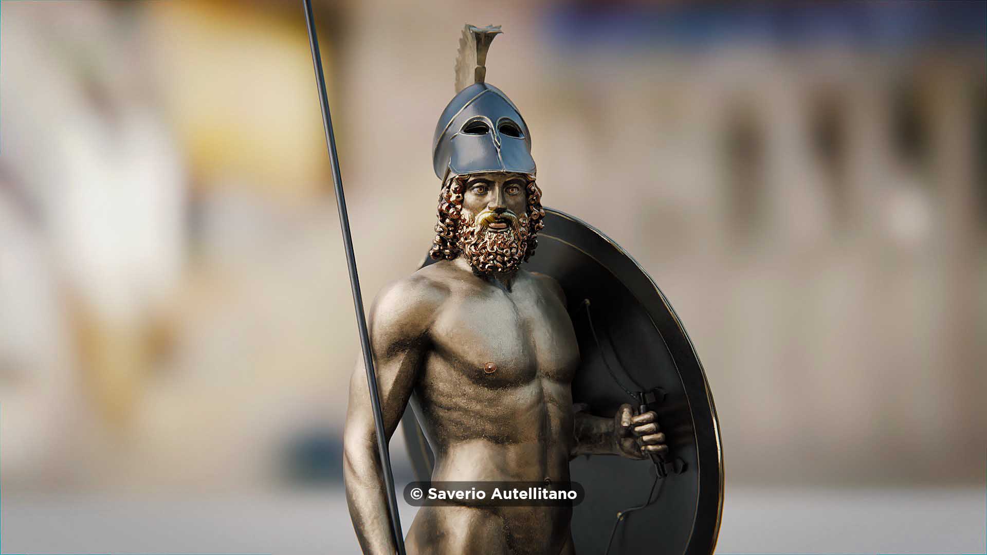 Com'erano i Bronzi di Riace in origine? Ce lo mostra un'app (creata a ...