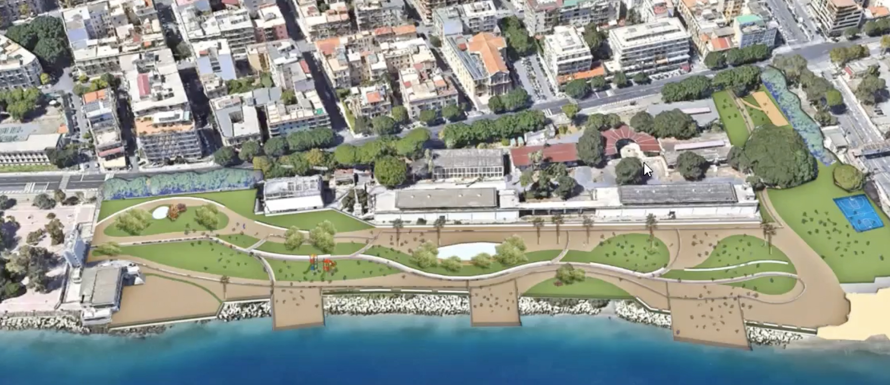 Un grande parco urbano nell’area liberata dell’ex Fiera di Messina: il ...