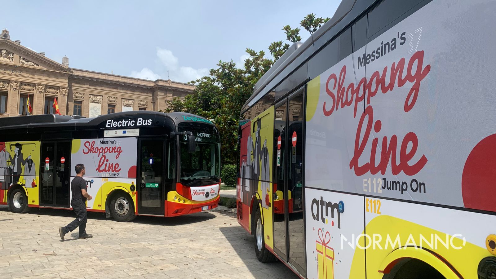 ATM Messina, presentati i nuovi bus dedicati allo shopping - Normanno.com