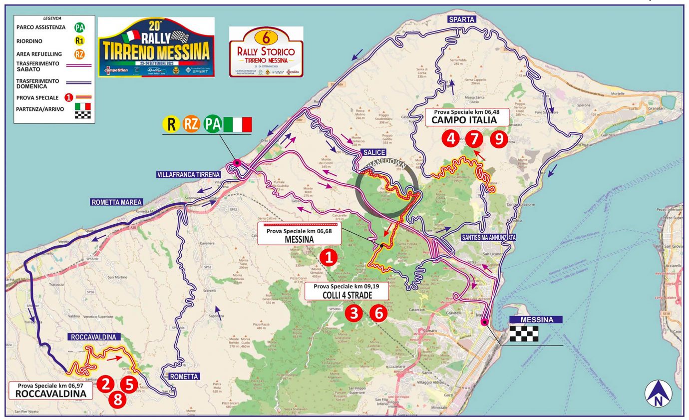 Messina scalda i motori, torna il Rally del Tirreno 2023: il programma ...