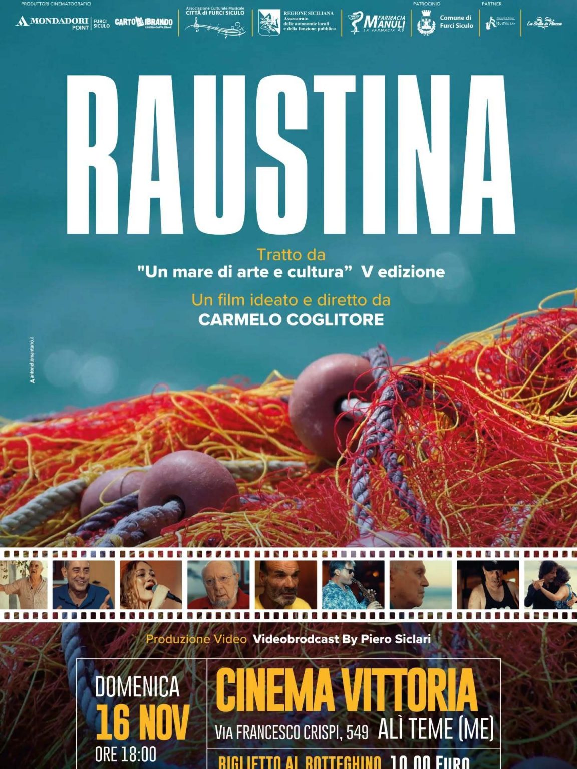 Un mare di arte e cultura a Furci Siculo: il film Raustina che racconta ...